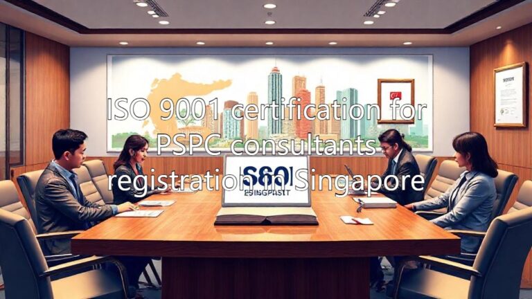 ISO 9001 certification for PSPC consultants registration in Singapore ...